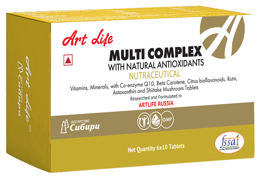 MULTI COMPLEX WITH NATURAL ANTIOXIDANTS | АртЛайф